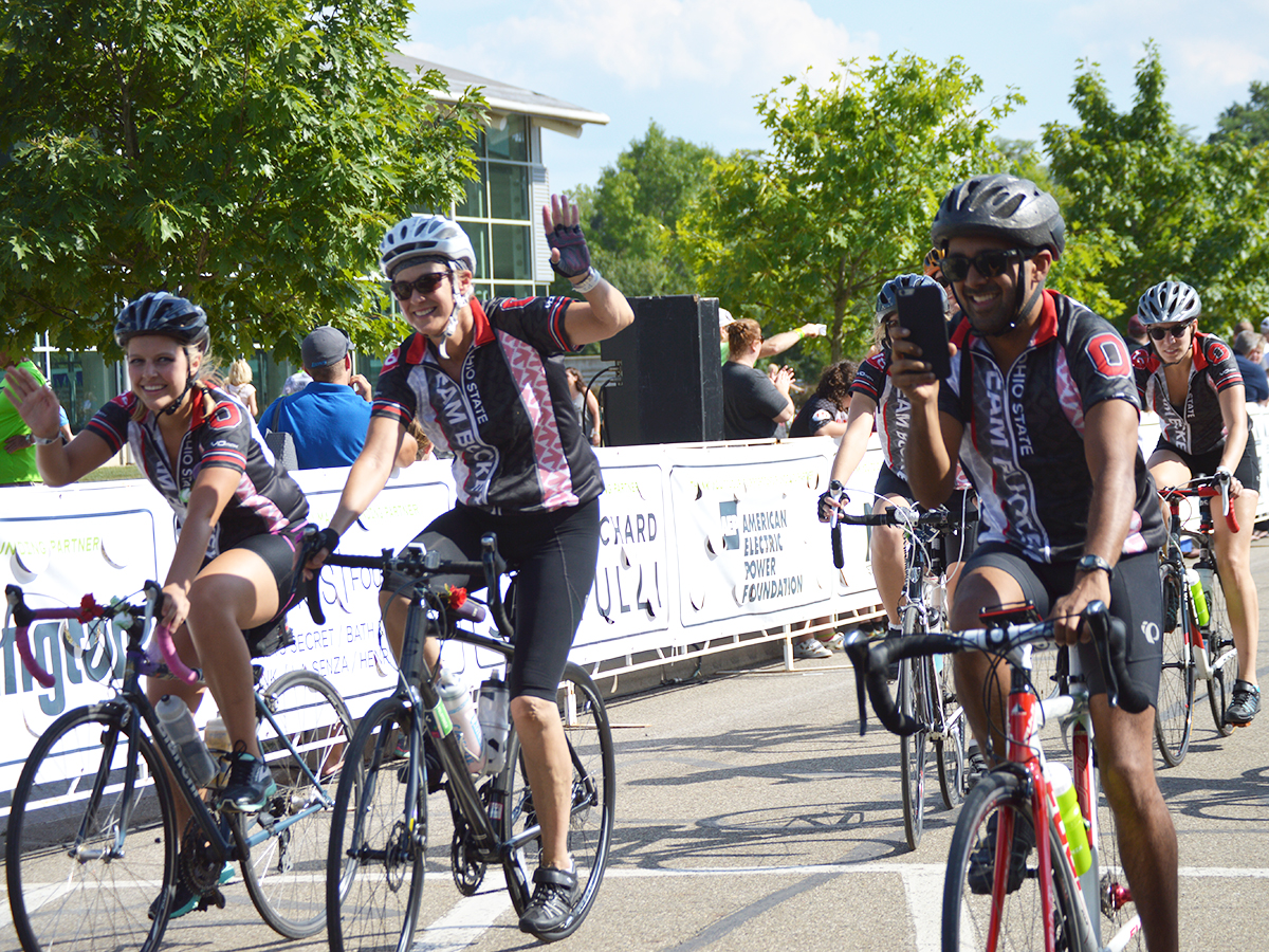 Team Buckeye: A Pelotonia Super Peloton of Super Fundraisers