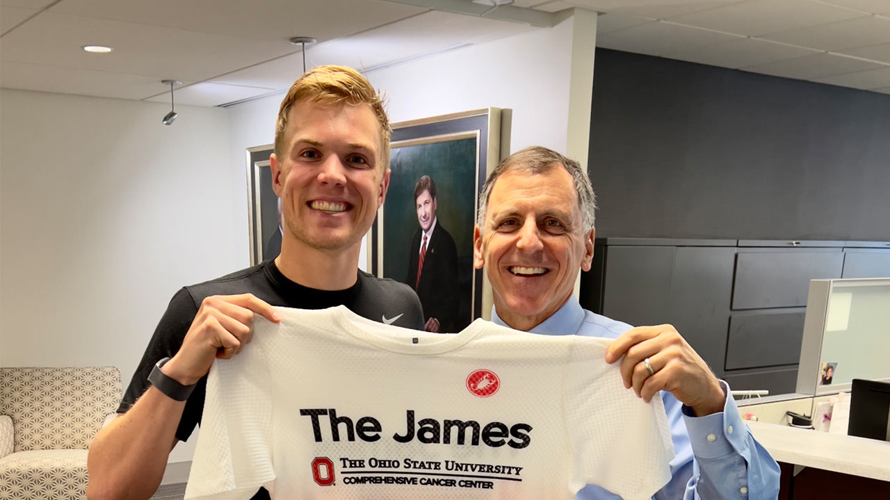 Ohio State medical student raising cancer awareness through triathlon ...